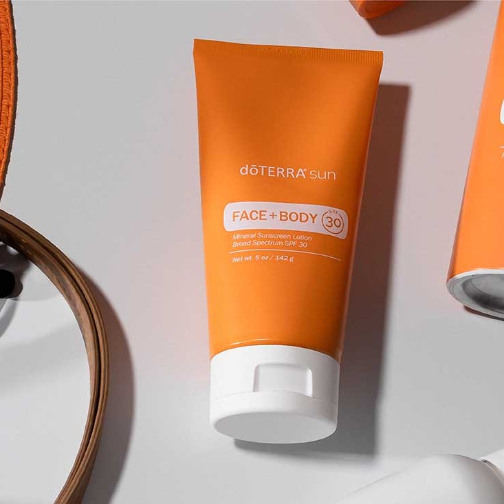 dōTERRA Face + Body Mineral Sunscreen Lotion – dōTERRA Essential Oils